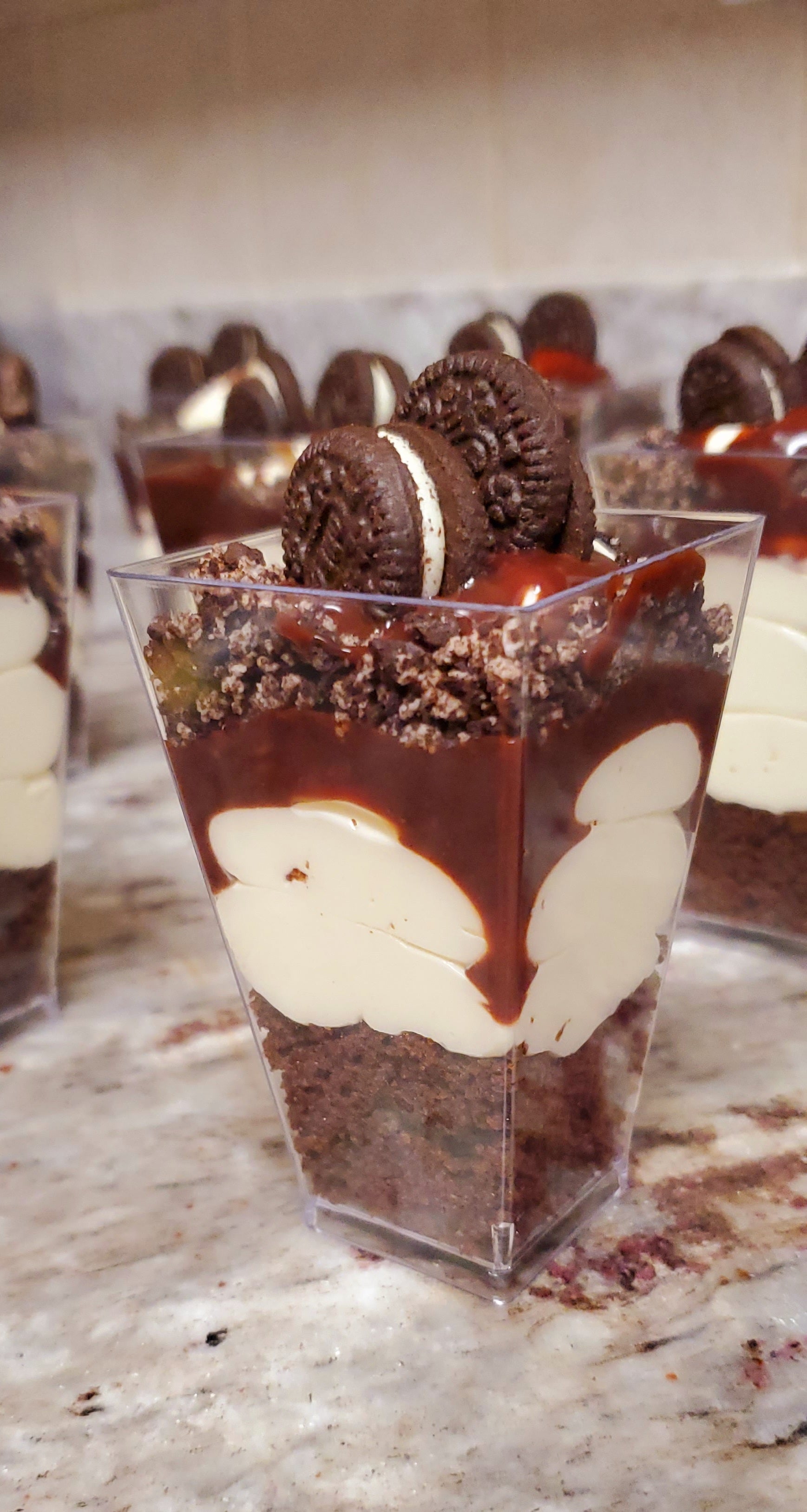 Oreo Cheesecake Shooters – Cake + Batter Co